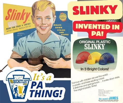 Pa The Slinky An Iconic Toy With Pennsylvania Roots Was Invented In