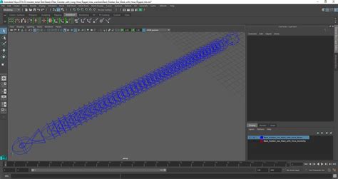Recipiente De Filtro Con Manguera Larga Montado Para Maya Modelo 3d 39