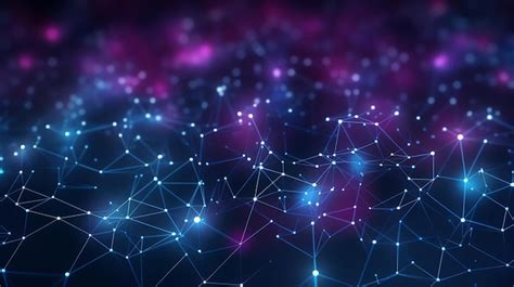 Premium Photo Abstract Futuristic Luminous Data Matrix Technology Background Template