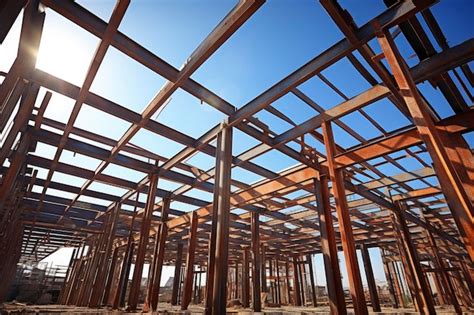 Premium Photo Structural Steel Construction