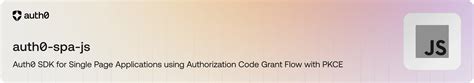 Github Auth Auth Spa Js Auth Authentication For Single Page Applications Spa With Pkce