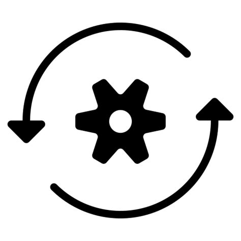 Gear Free Arrows Icons