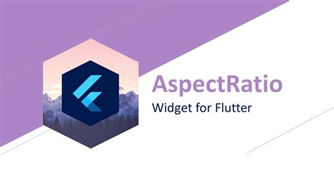 aspectratio widget for flutter youtube