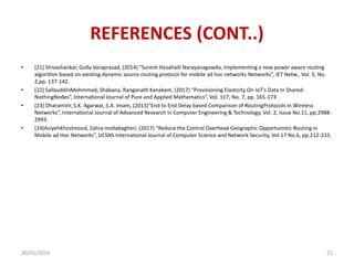 Context Aware Energy Conserving Routing Algorithm For Internet Of Things PPT