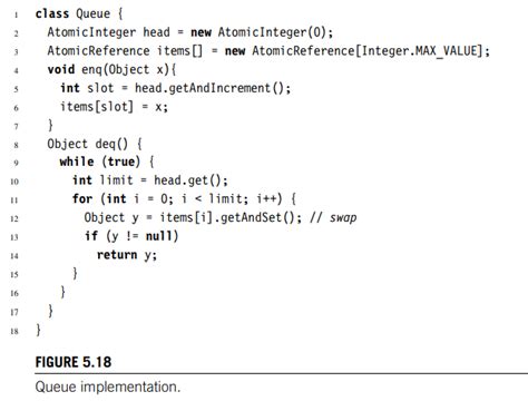 the figure shows a fifo queue implemented with