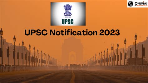 Upsc Notification 2023 Out For 1255 Vacancies Exam Date Syllabus