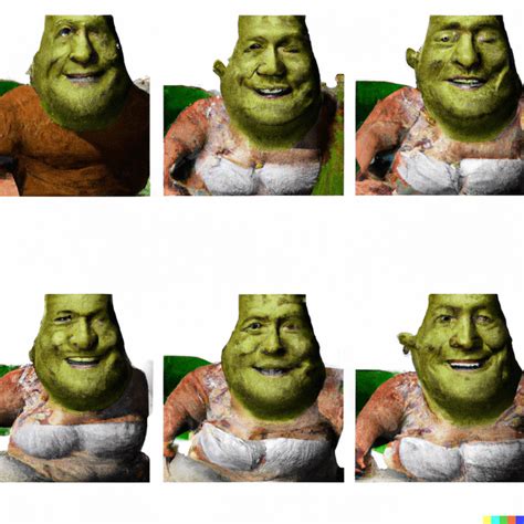 I Tried Recreating Dall E Mini In Dall E Using Shrek As A Prompt R