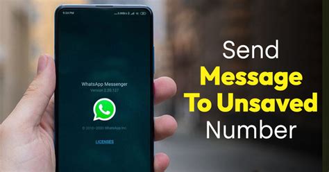 How To Send Message To Someone On Whatsapp Without Saving Number