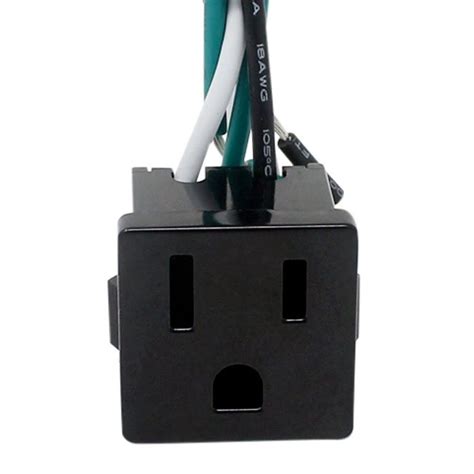 Zing Ear ZE-3B-2 Snap-In Receptacle Power Outlet 15A 125V