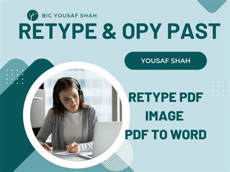 Editable Word File Which Has Been Retyped From The Pdf Or Image Upwork