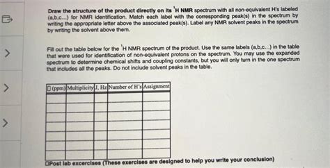 Solved Draw The Structure Of The Product Directly On Its H Chegg