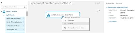 005 How To Know Details Of Dataset By Azureml Cloudilar Azure
