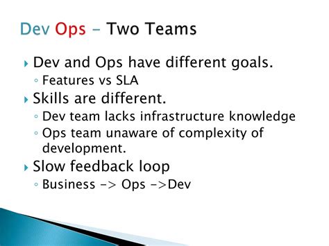Automating Software Development Life Cycle A Devops Approach Ppt