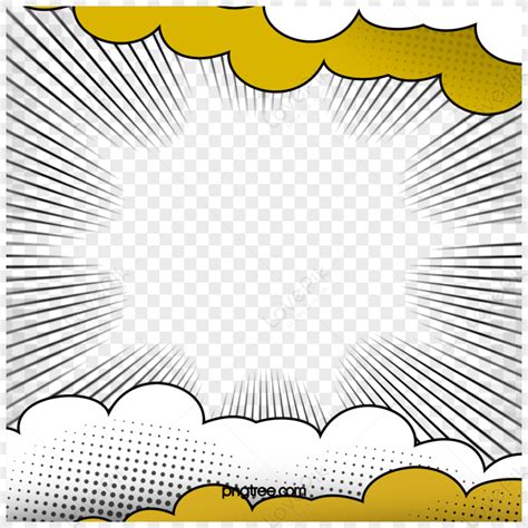 만화 폭발 속도선 테두리 일러스트요약 경계반음파열 Png 일러스트 무료 다운로드 Lovepik