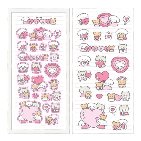 오키키 러브 스티커 잠시다락