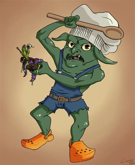 Loozys Trash Pile Its Lonk The Most Lovable Goblin Chef Youll
