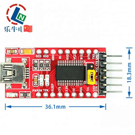 FTDI FT RL USB To UART TTL Serial Adapter Module