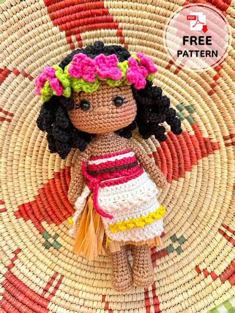 Moana Amigurumi Free Pattern