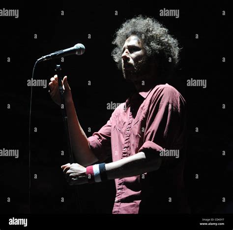 Aug 2 2008 Chicago Illinois Usa Singer Zack De La Rocha Of The