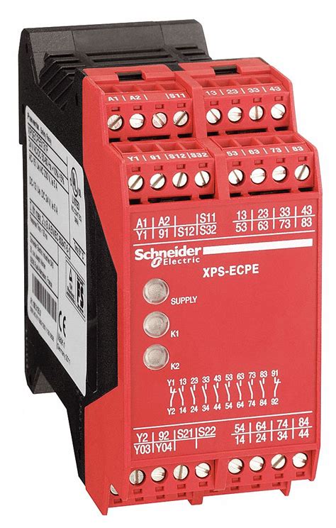 SCHNEIDER ELECTRIC Safety Relay Extension Module 24V AC DC 5A 300V 3A 24V 6 0 VA Number