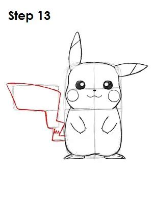 How To Draw Pikachu