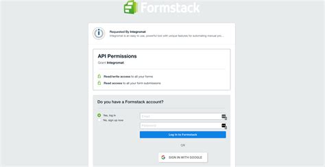 Formstack - Ibexa Connect Documentation