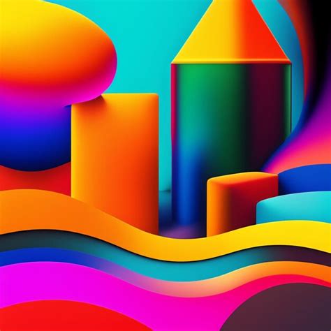 Premium Ai Image Abstract Geometry
