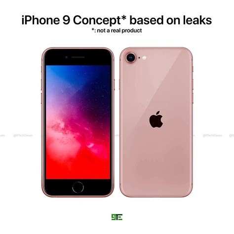 Pink Iphone 9