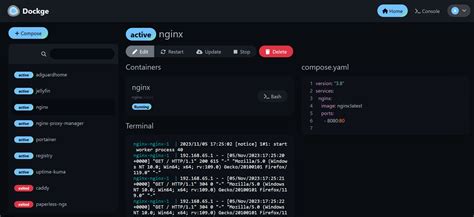 Dockge A Fancy Easy To Use Self Hosted Docker Composeyaml Stack