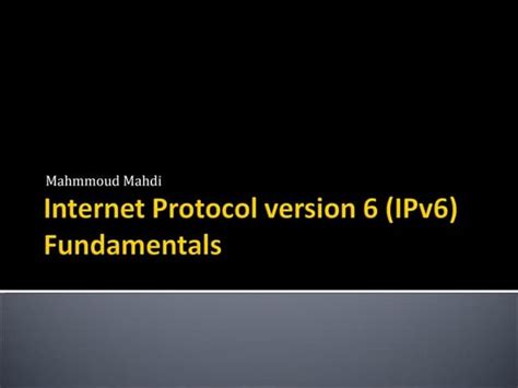 chapter 1 ipv6 structure basic pdf