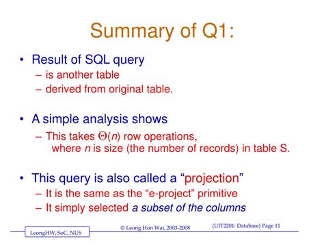 Ppt Animation Of Sql Queries Powerpoint Presentation Free Download