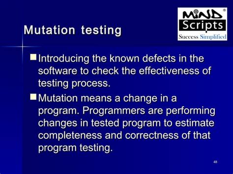 Software Testing Tutorials Mindscripts Technologies Pune Ppt