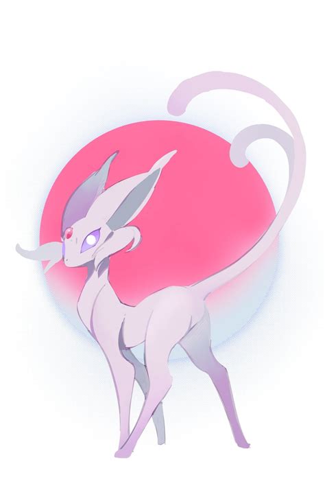 Espeon Pokemon Drawn By Lanjiujiu Danbooru