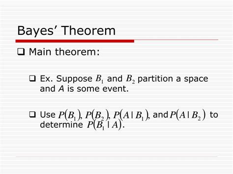 Ppt Bayes Theorem Powerpoint Presentation Free Download Id 483933
