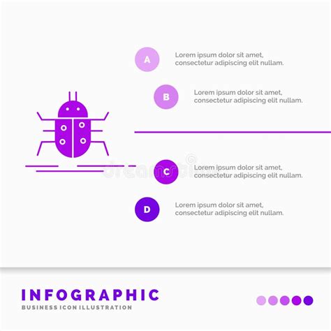 Bug Bugs Insect Testing Virus Infographics Template For Website And