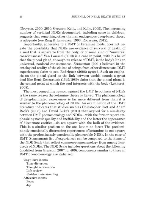 Does Nn Dimethyltryptamine Dmt Adequately Explain Near Death Experiences Page 16 Unt