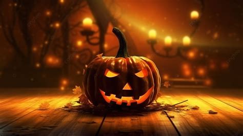 할로윈 테마 호박 랜턴의 3d 렌더링 할로윈 장식 소름 끼치는 소름 끼치는 배경 배경 일러스트 및 사진 무료 다운로드