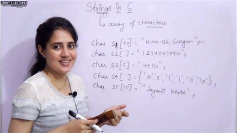 C62 Strings In C Part 1 C Programming Tutorials Youtube