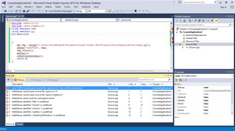 C Many Undefined Functions In Opencv 300 Using Visual Studio 2013