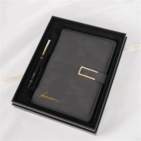 Notebook And Pen Set Customisable