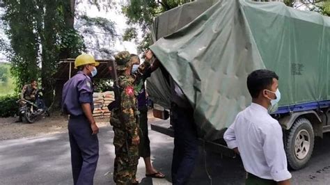 ဧရာဝတီတိုင်းအတွင်းသို့ ရှောင်တိမ်းလာသည့် ရခိုင်စစ်ဘေးရှောင်များကို စစ်ကောင်စီတပ်က လိုက်လံဖမ