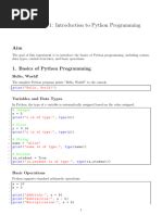 Python Programming Crash Course | PDF