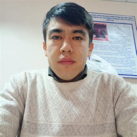 Davronbek Qodirov Professor Assistant Qurilish Materiallari Va