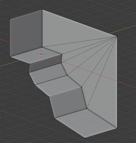Modeling Mesh Vertex Connect Path Many To Single Blender Stack Exchange