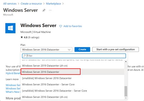 vm configuration for deploying azure in bold reports