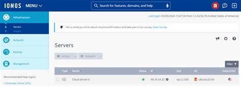 Removing A Public Ipv4 Or Ipv6 Address Vps And Migrated Cloud Servers