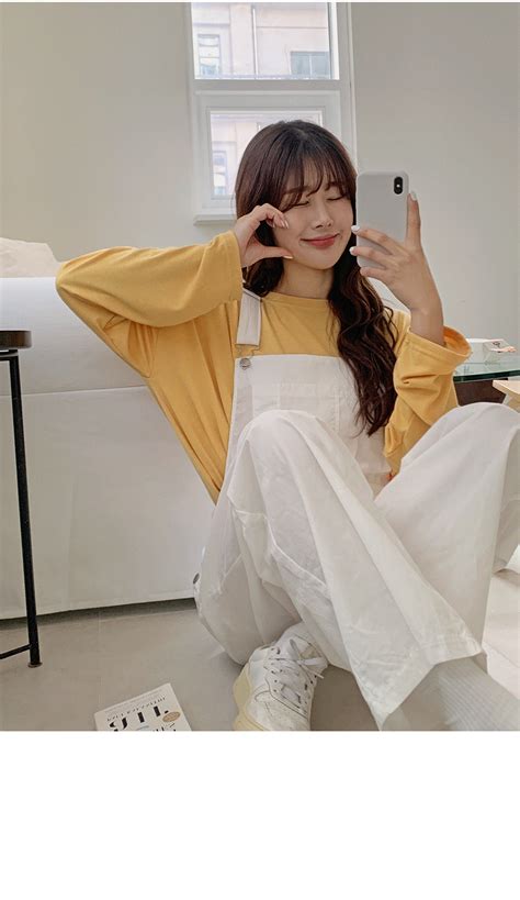 핫핑 극강의쫀쫀함부드러움 Made 베이직슬릿 레이온스판 긴팔티셔츠 44~100