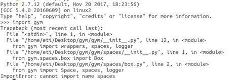 cannot import name spaces · issue 838 · openai gym · github