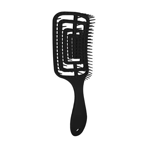 Щетка для волос Avenir Cosmetics квадратная продувная, черная - купить ...