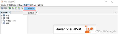 杂记十五：visualvm使用教程 csdn博客